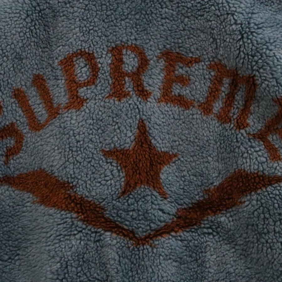 Supreme（シュプリーム） 22SS Star Fleece Jacket バックアーチ スターロゴ ボア ジップ フリースジャケット ...