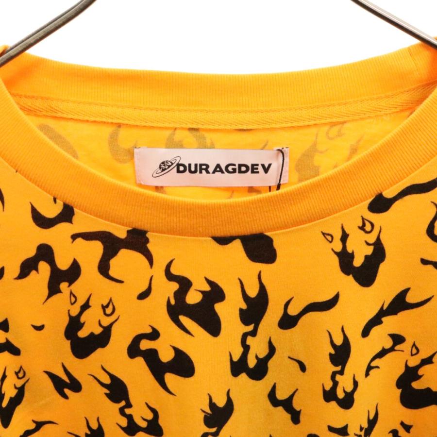 DURAG DEV ドゥラグ デヴ レオパード 半袖カットソー クルーネック Tシャツ オレンジ/ブラック : BRING Yahoo ...