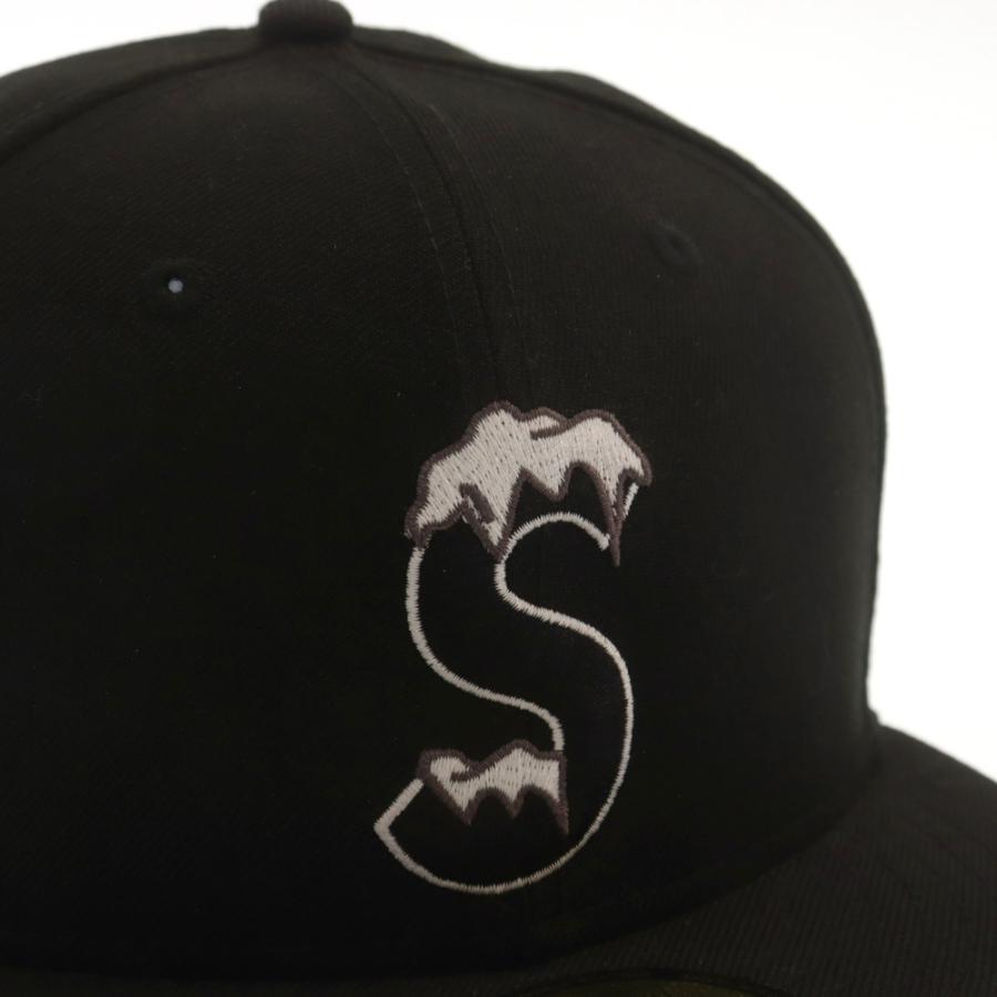 Supreme（シュプリーム） 20AW ×New Era Ice Logo Cap ×ニューエラ アイス ロゴキャップ 7-1/2 ブラック ...