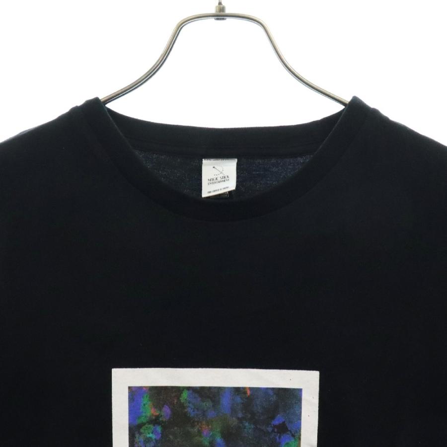 MAGIC STICK マジックスティック GRIST TEE フロントプリント 半袖Tシャツ カットソー ブラック 20SS-MS4-042 : BRING Yahoo!ショップ - 通販 ...