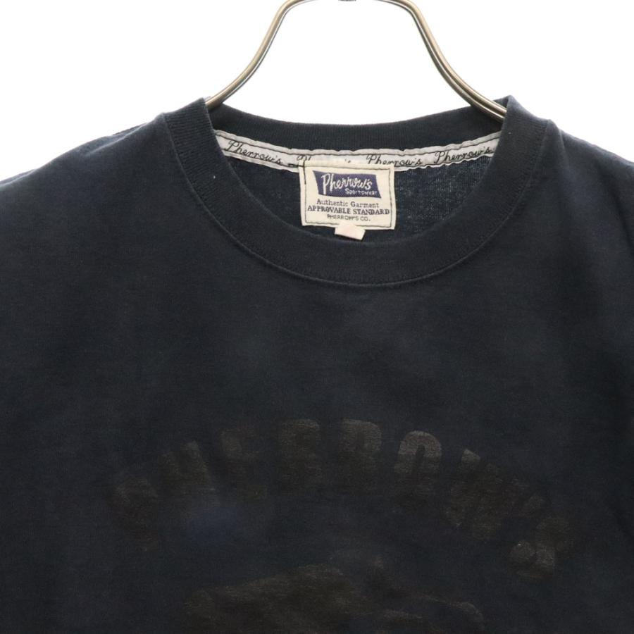 Pherrow's PHERROW'S フェローズ ロゴプリント 半袖Tシャツ カットソー ネイビー : BRING Yahoo!ショップ - 通販 - Yahoo!ショッピング