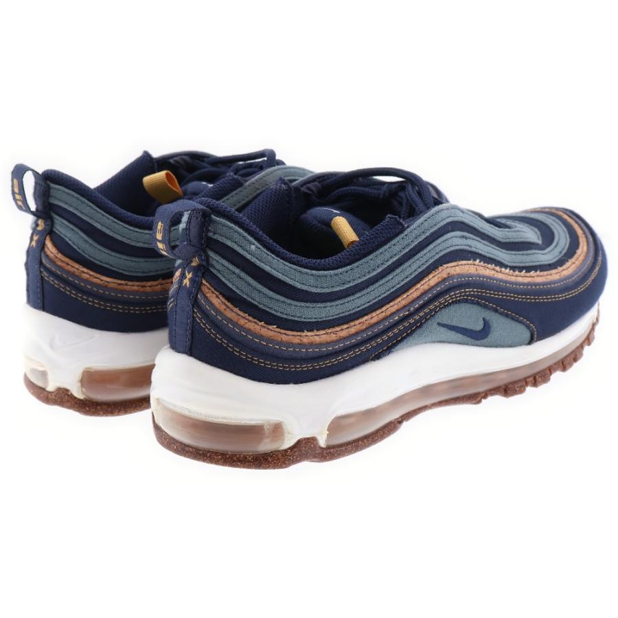 NIKE ナイキ AIR MAX 97 CORK OBSIDIAN エアマックス コルク オブシディアン ローカットスニーカー ブルー ...