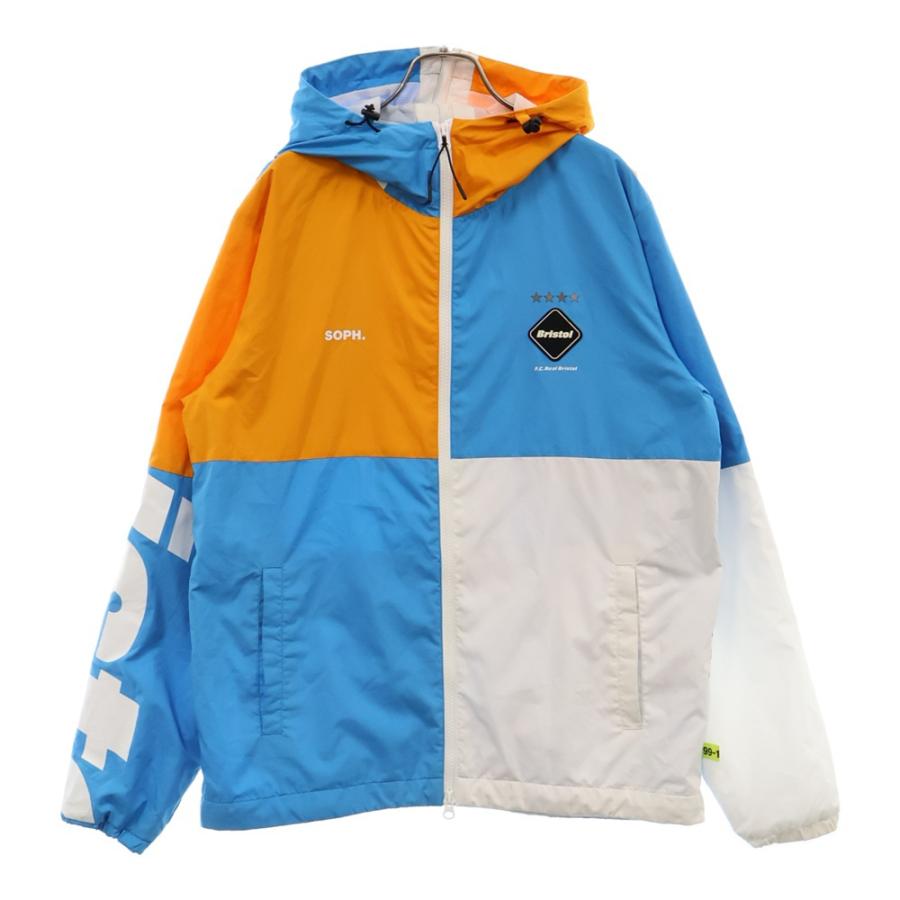 エフシーアールビー/エフシーレアルブリストル 18AW カラーブロック セパレイト プラクティス ジャケット FCRB-189022 ...