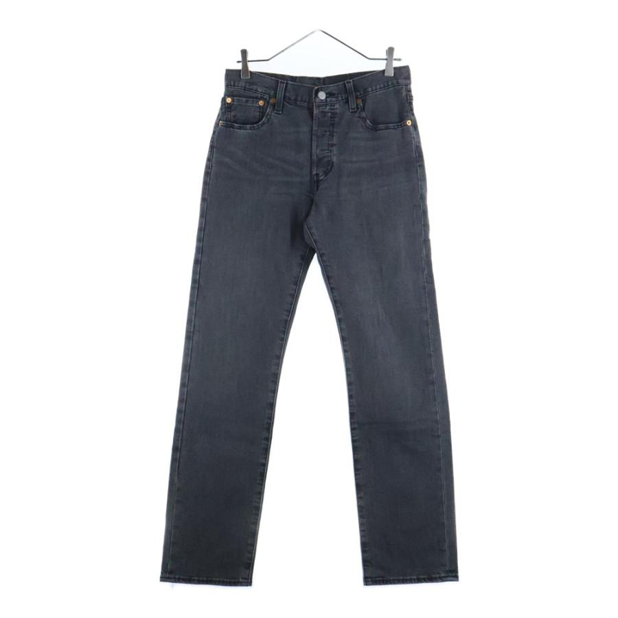 Levi's premium リーバイスプレミアム 501 ボタンフライストレートデニムパンツ ブラック 00501-3059 : BRING ...