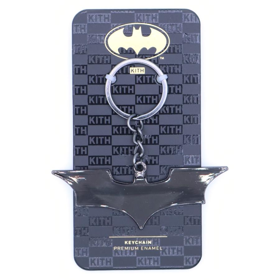 KITH キス ×Batman Dark Knight Symbol Keychain バッドマン ダークナイトシンボル キーチェーン ...