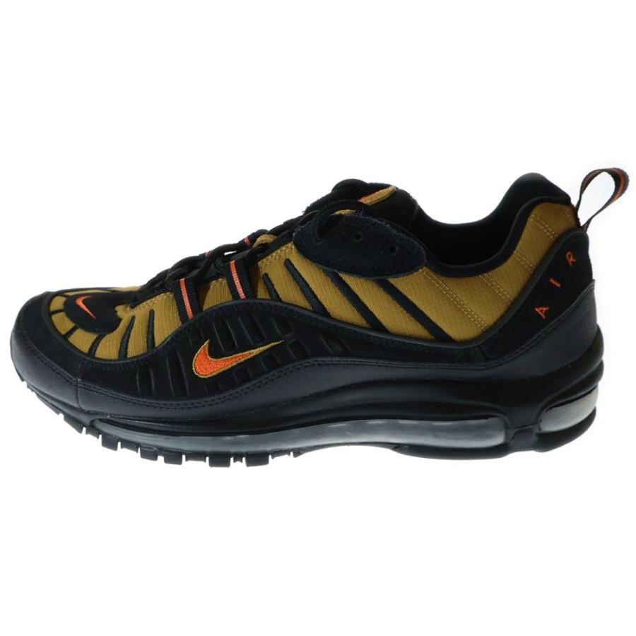 NIKE（ナイキ） AIR MAX 98 エアーマックス98 ローカットスニーカー イエロー/ブラック US10/28cm 640744 ...