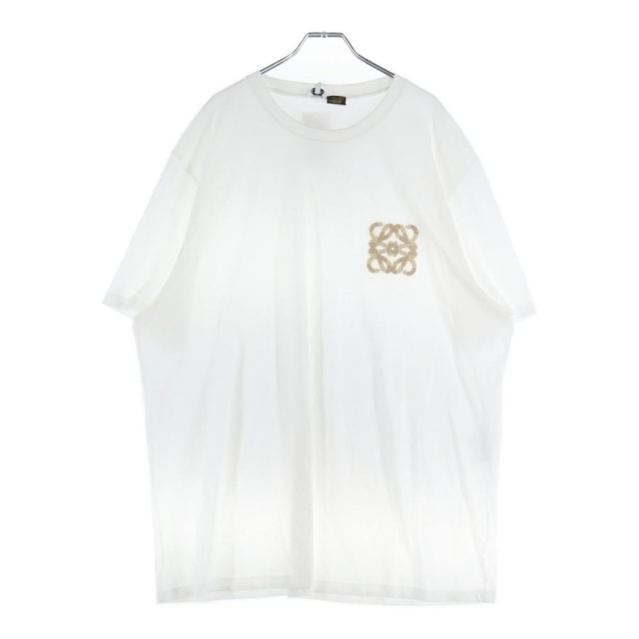 LOEWE（ロエベ） 24SS PAULA'S IBIZA フロッキーアナグラム 半袖Tシャツ ホワイト H616Y22X67 : BRING ...