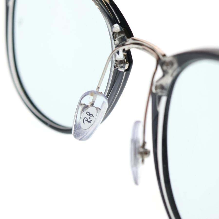 Ray Ban レイバン サイドロゴデザイン ウェリントン カラーレンズ サングラス メガネ ブラック RB7140 : BRING ...