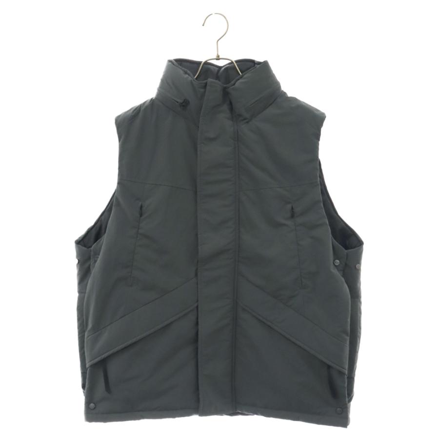 meanswhile ミーンズワイル SIDE SLIT PADDING VEST サイドスリット パテッドベスト カーキ MW-JKT23210 : BRING Yahoo!ショップ ...