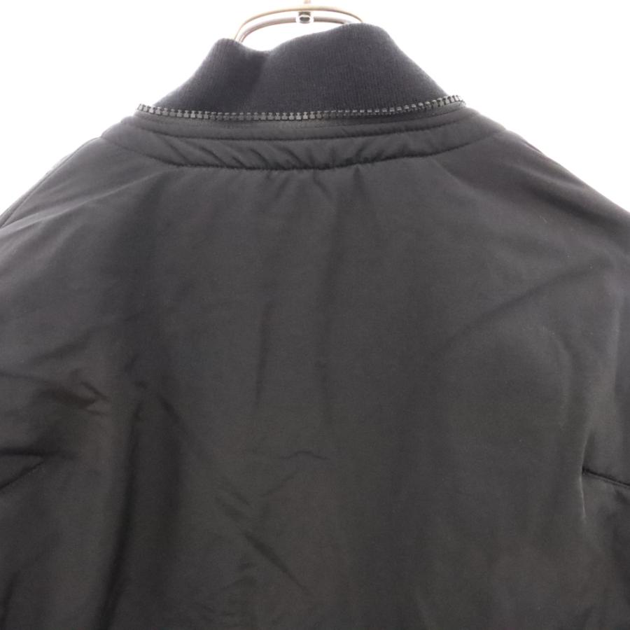 meanswhile ミーンズワイル LOOP ZIP MA-1 ループジップ ブルゾン ブラック MW-JKT22206 : BRING Yahoo!ショップ - 通販 - Yahoo!ショッピング