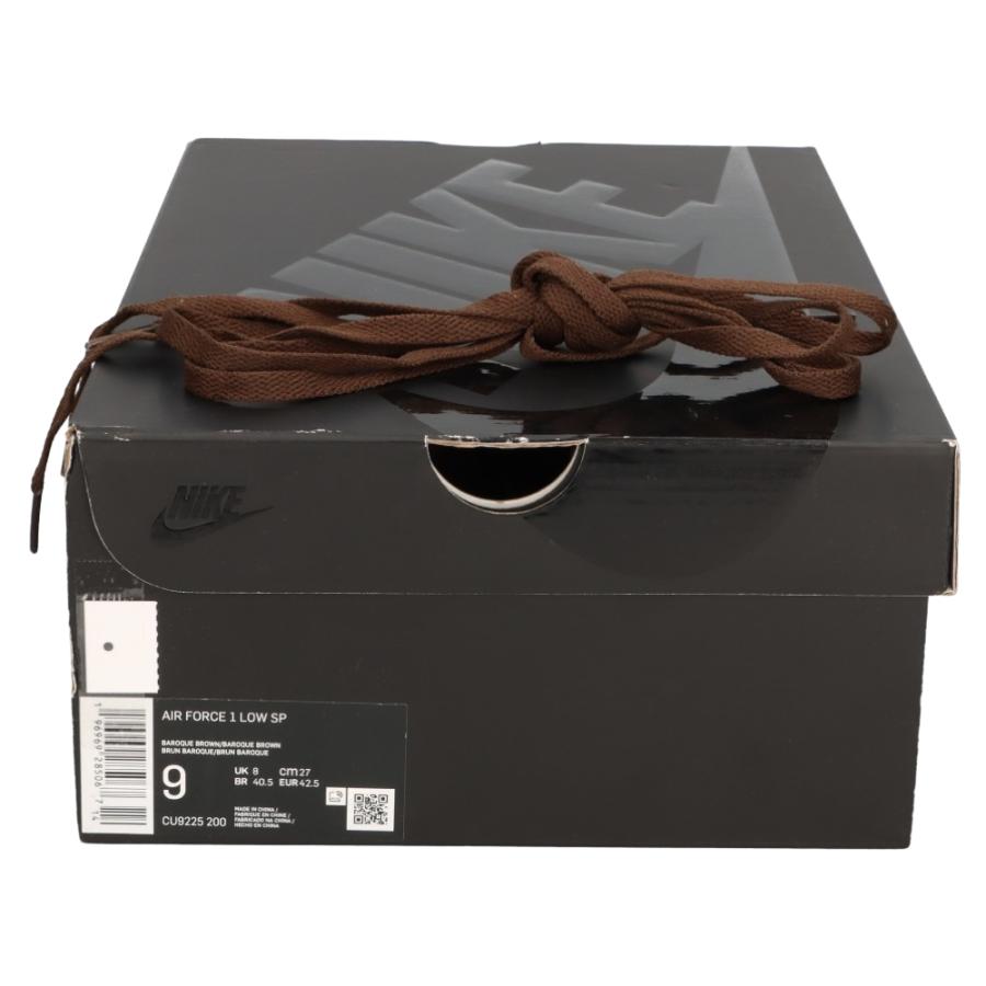 NIKE ナイキ 23AW×シュプリーム エアフォース1 ローカットスニーカー ブラウン CU9225-200 US9/27cm ...