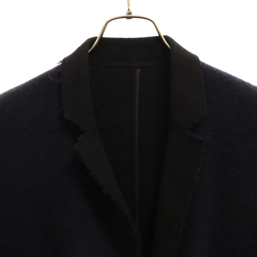 UNDERCOVER ISM アンダーカバーイズム Cut Off Chester Coat カットオフ チェスターコート ネイビー N4308 :9224D210007:BRING ...