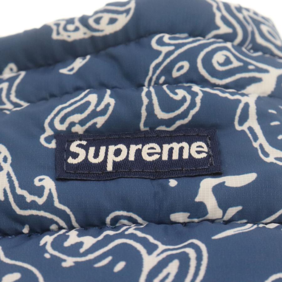 Supreme SUPREME シュプリーム 22AW Puffer Neck Pouch Blue Paisley パファー ネック ポーチ ブルーペイズリー : BRING Yahoo ...