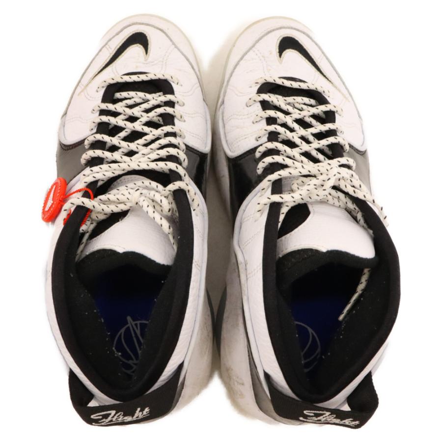 NIKE ナイキ AIR ZOOM FLIGHT 95 エア ズームフライト ハイカットスニーカー ホワイト/ブラック US10/28cm ...