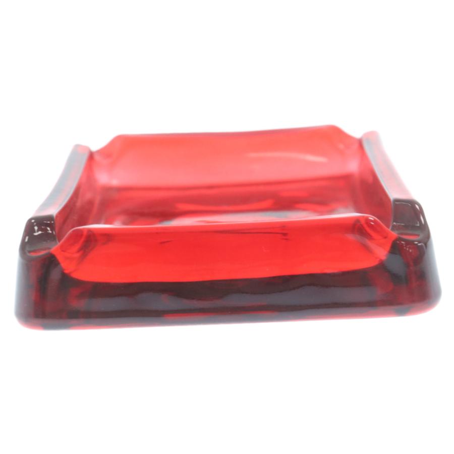 Supreme（シュプリーム） 20SS Debossed Glass Ashtray デボスロゴガラスアッシュトレー 灰皿 レッド ...