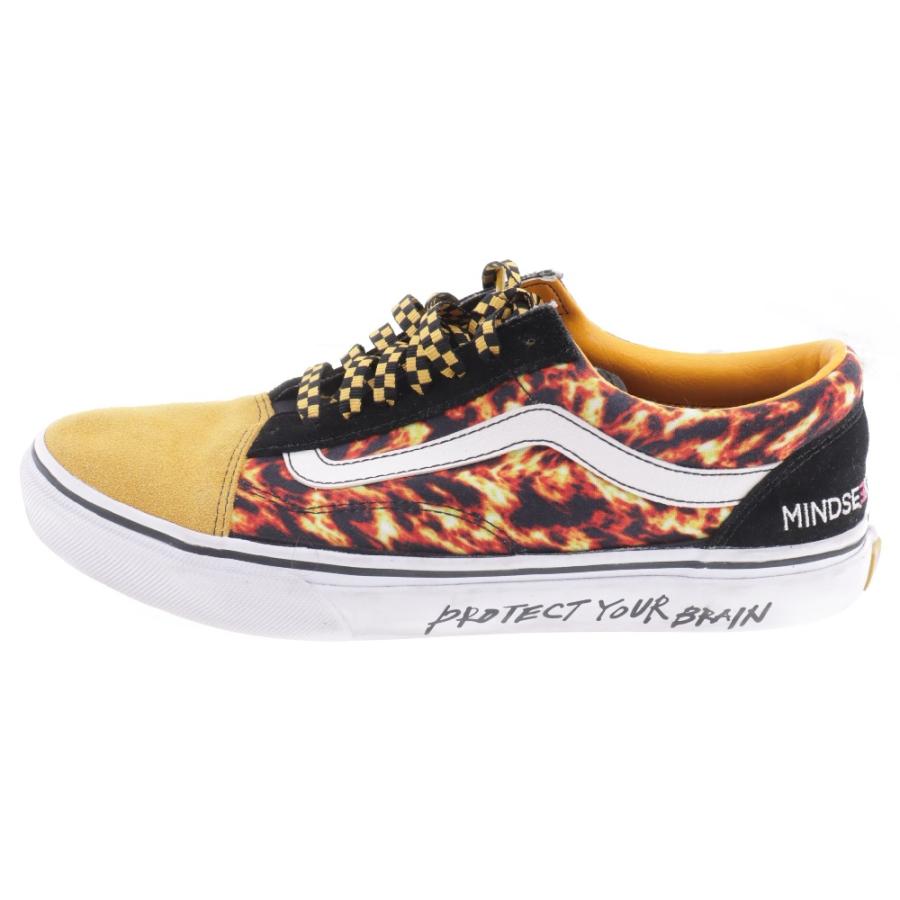 VANS ヴァンズ ×MINDSEEKER OLD SKOOL FIRE マインドシーカー オールドスクール ファイヤー ローカットスニーカー ...
