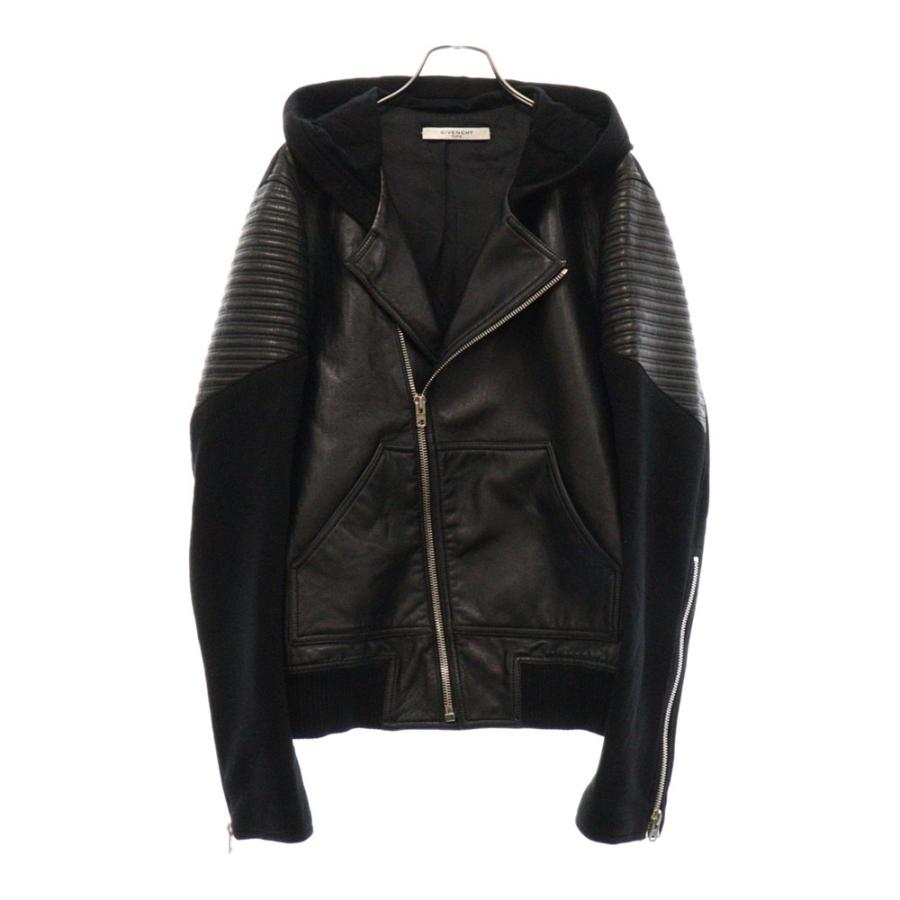 GIVENCHY ジバンシィ 15SS フード付き ラムレザージャケット ブラック 15S 0302 438 : BRING Yahoo!ショップ - 通販 - Yahoo!ショッピング