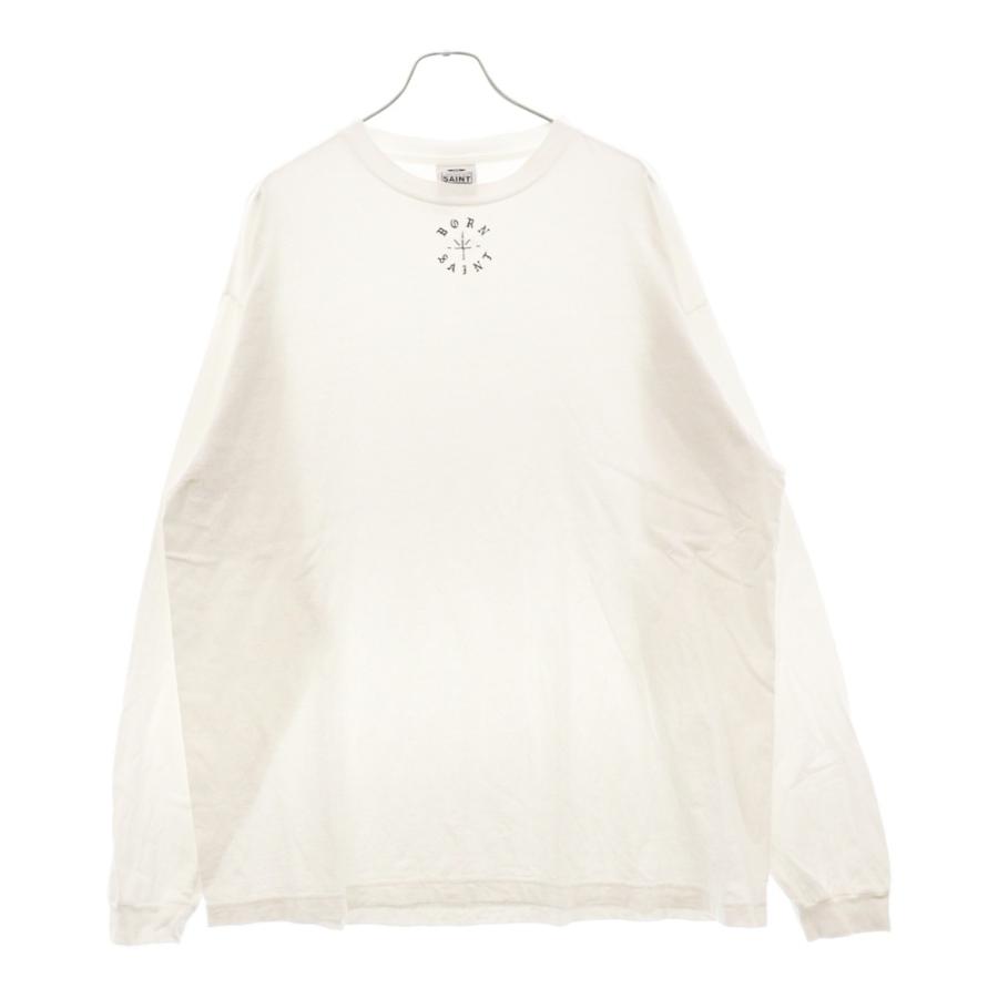 SAINT MICHAEL セントマイケル 24SS BORN LS TEE ボーンレイズド 長袖Tシャツ カットソー ホワイト SM-YS8-0000-C09 : BRING Yahoo ...