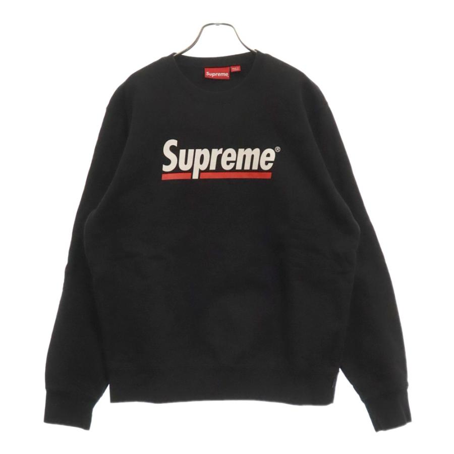 Supreme SUPREME シュプリーム 20SS Underline Crewneck アンダーライン クルーネック スウェットトレーナー ブラック : BRING Yahoo!ショップ ...