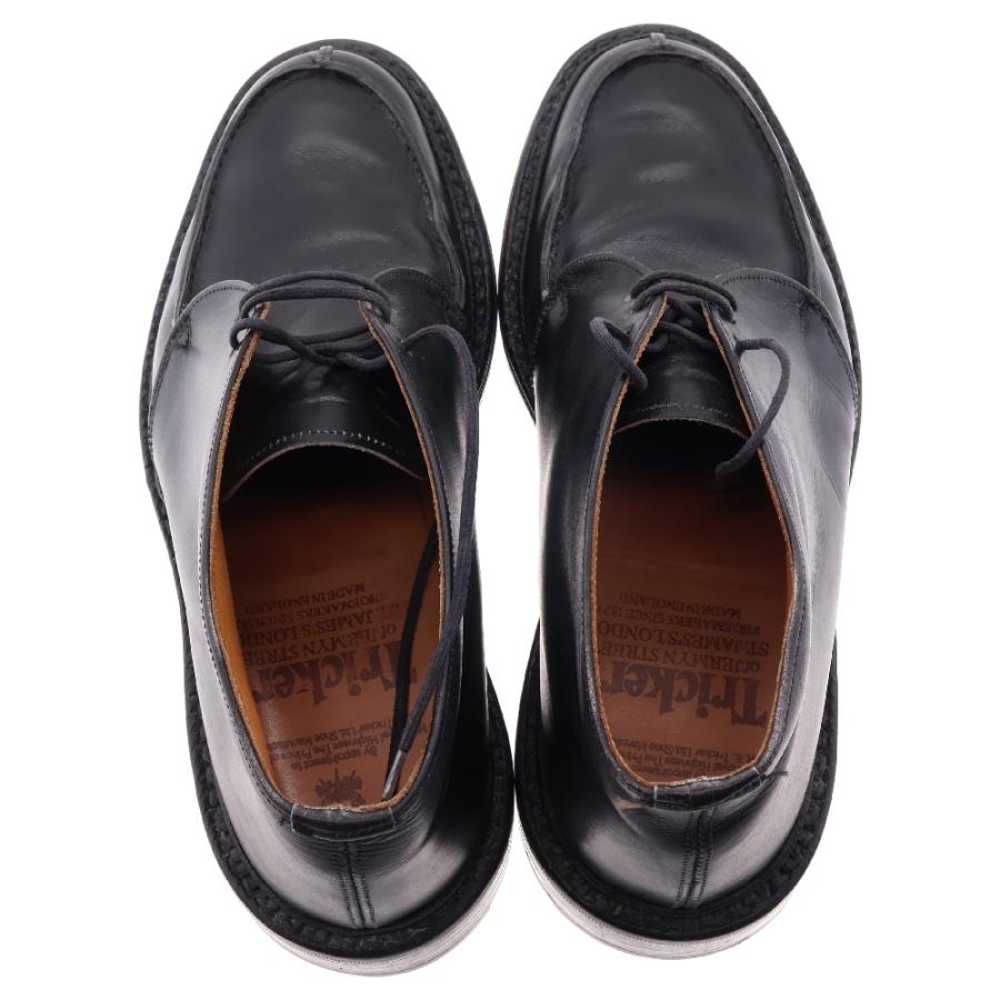 Tricker's トリッカーズ David シップス別注 デイヴィッド レザー チャッカ ブーツ ブラック 822375 : BRING Yahoo!ショップ - 通販 - Yahoo!ショッピング