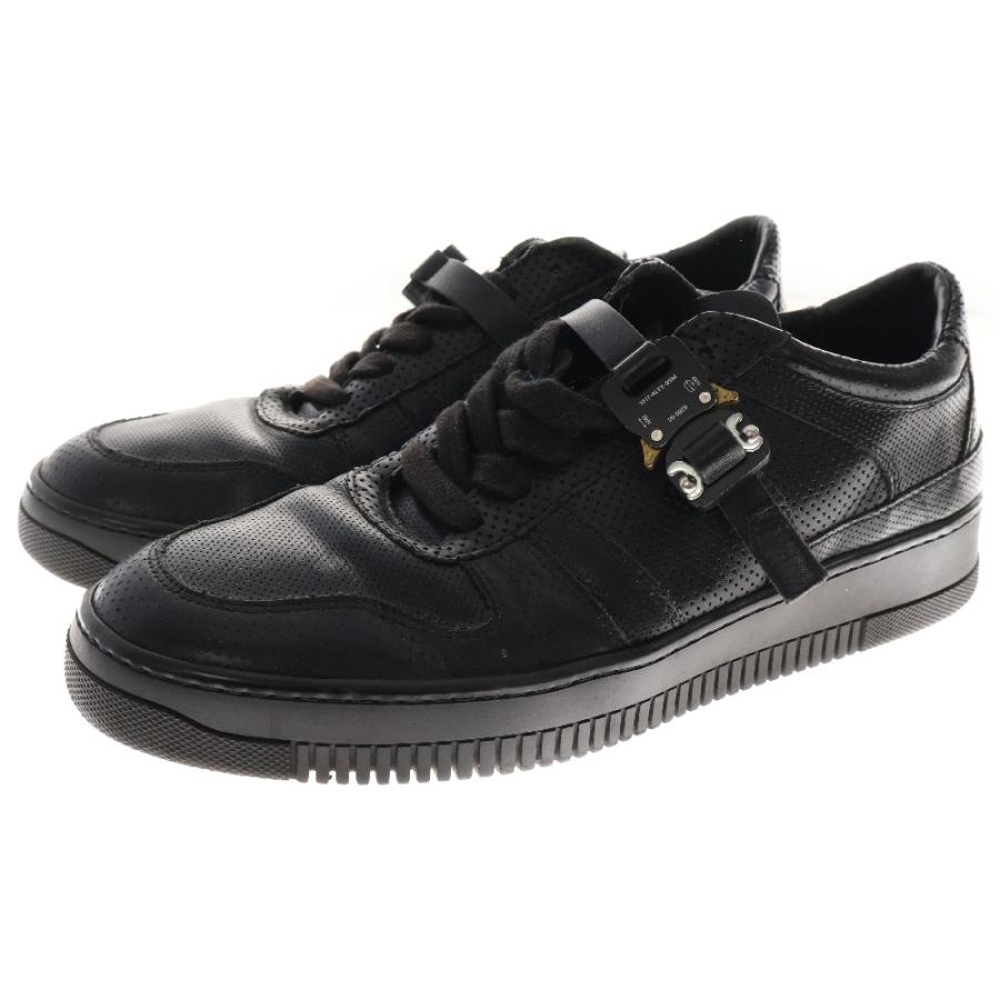 1017 ALYX 9SM アリクス Buckle Low Trainer バックル トレーナー レザー ローカットスニーカー ブラック : BRING Yahoo!ショップ - 通販 ...
