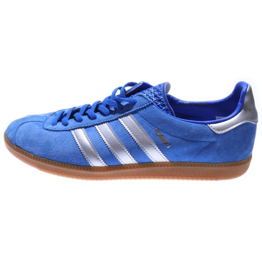 adidas（アディダス） TORINO トリノ スウェードレザー ローカットスニーカー ブルー US9.5/27.5cm H01808 ...