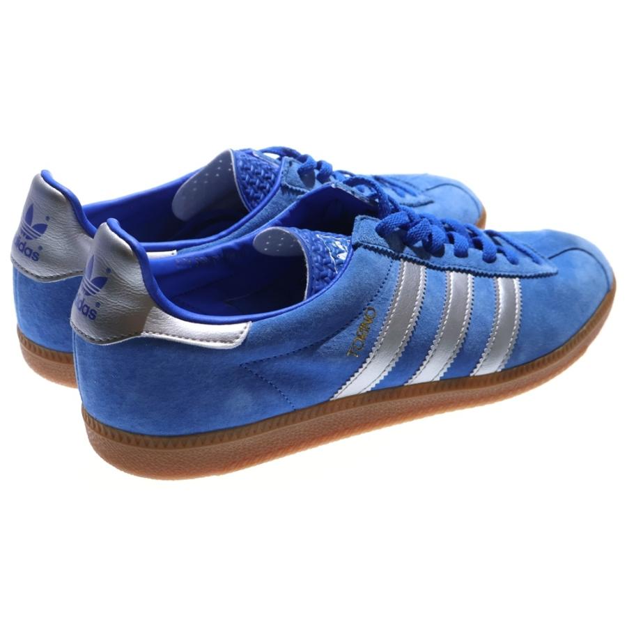 adidas（アディダス） TORINO トリノ スウェードレザー ローカットスニーカー ブルー US9.5/27.5cm H01808 ...