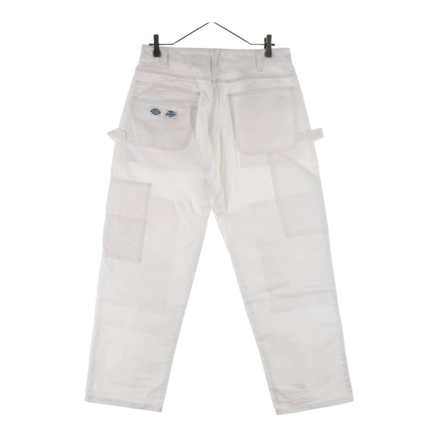 Dickies（ディッキーズ） ×Henrys PIZZA ヘンリーズピザ ダブルニー ワークパンツ ホワイト 4222-4991 ...