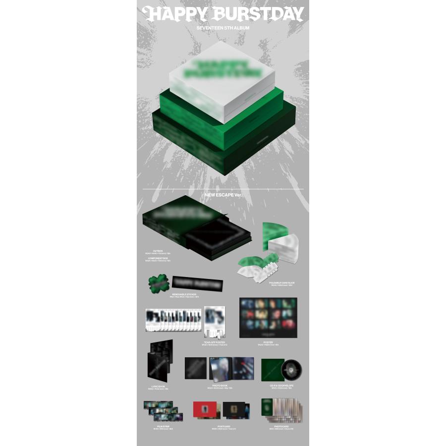 SEVENTEEN HAPPY BURSTDAY 3種SET / 5TH ALBUM svt セブチ : SHOP choax2 - 通販 ...