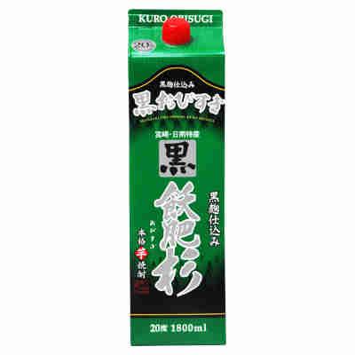 送料無料 黒 飫肥杉 芋 20度 井上酒造 1.8L パック 6本入×2ケース : h353a-e005-2 : ショップダイヘイYahoo!店 - 通販 - Yahoo!ショッピング