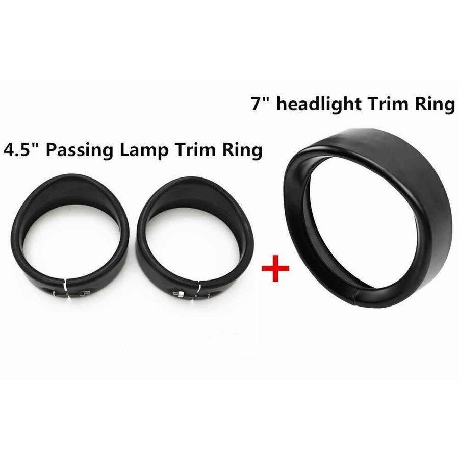67712-83B ハーレー純正 7インチヘッドライト用 トリムリング クローム - legalwritingexperts.com