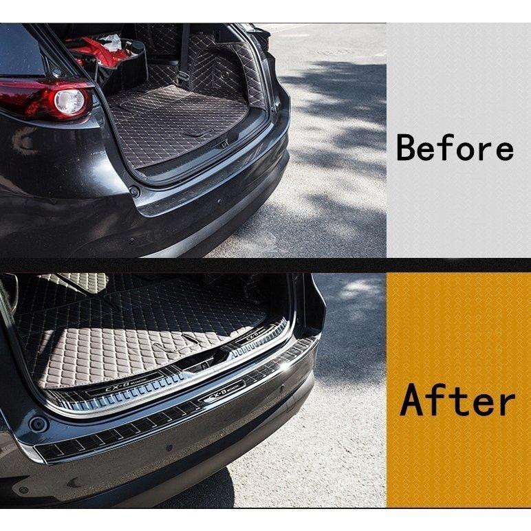 マツダCX-8 KG系 用 トランクガード トリム リアバンパー プロテクター