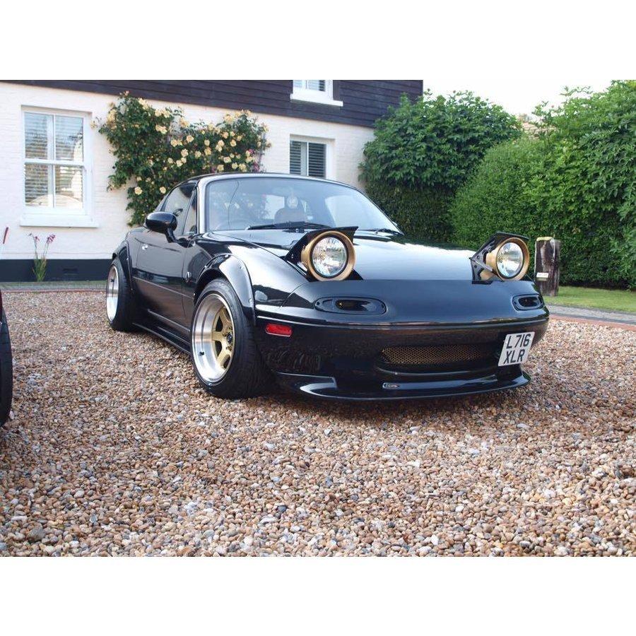 NA6CE NA8C マツダ ユーノス ロードスター MX-5 フロントリア オーバーフェンダー カーボン +30mm :p202163800372:ショップDoReMi - 通販 ...