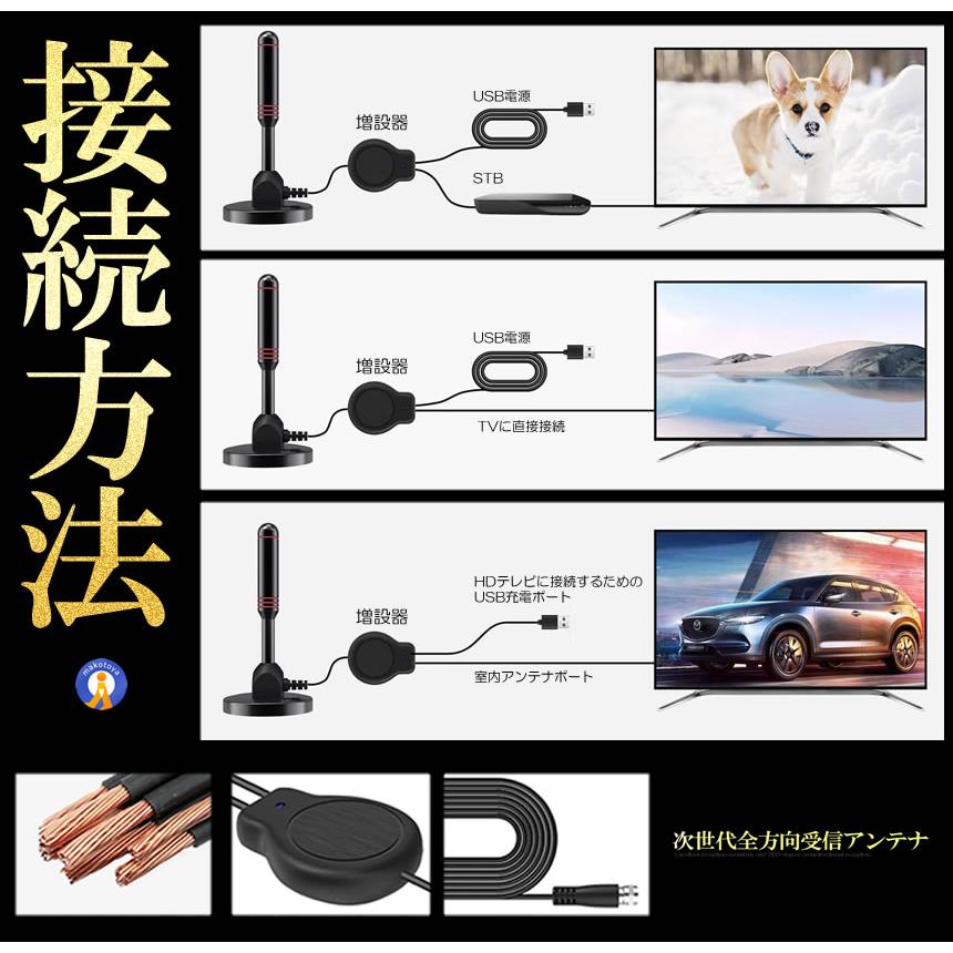 室内アンテナ テレビ TV 最強 テレビアンテナ 地デジアンテナ 地デジ 信号 ブースター内蔵 4K HD KURAANTE : SHOP EAST - 通販 - Yahoo!ショッピング