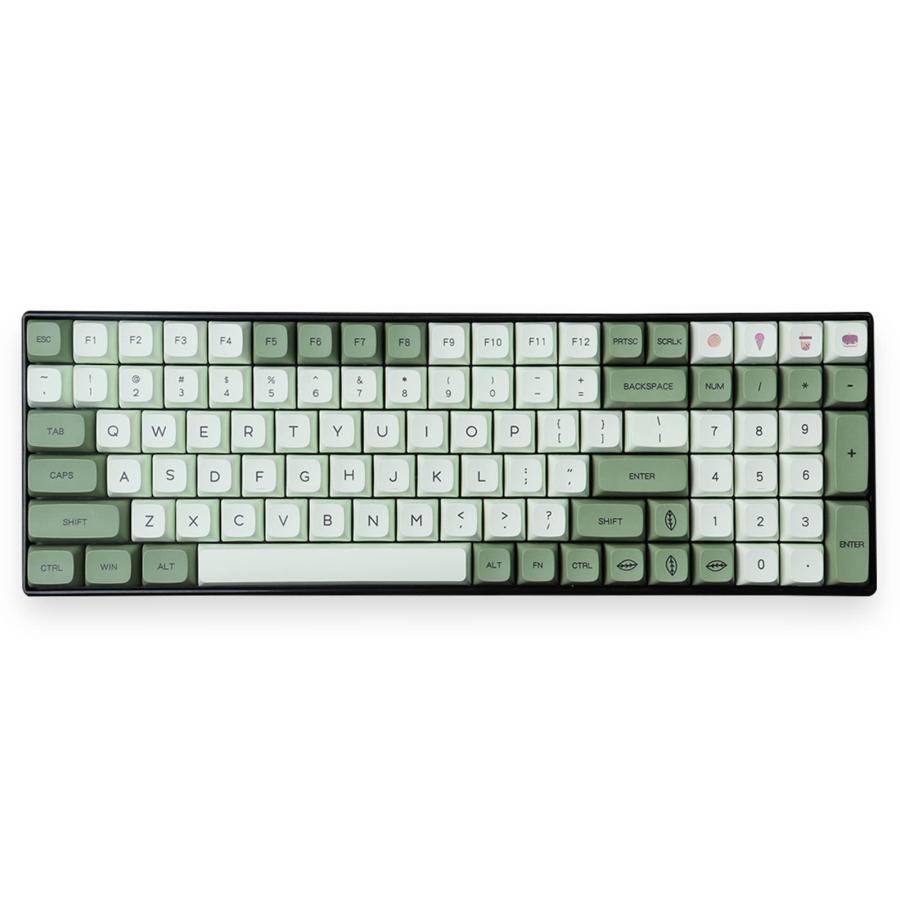 PBT Matcha キーキャップ 124キーXDAプロファイル61/64/87/104/108ANSI ISOレイ : SHOP EVERGREEN - 通販 - Yahoo!ショッピング