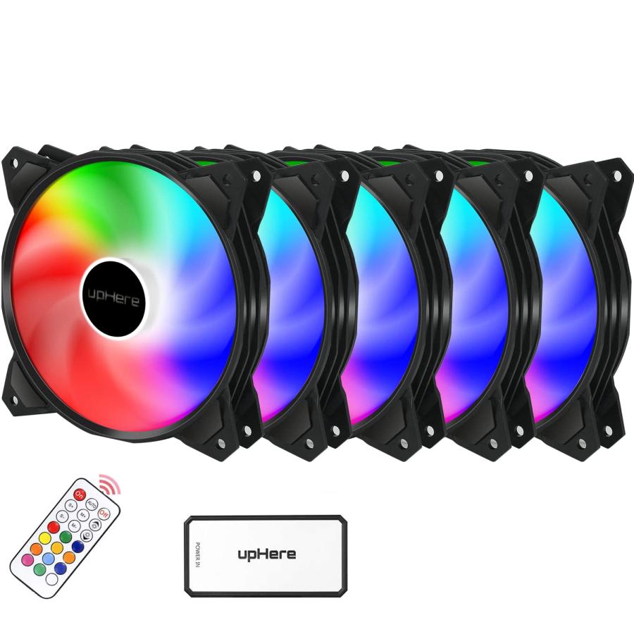 upHere 120mm ARGB搭載 PCケースファン 6PIN 冷却ファン 5V 3PIN ARGB 静音タイ : SHOP EVERGREEN - 通販 - Yahoo!ショッピング