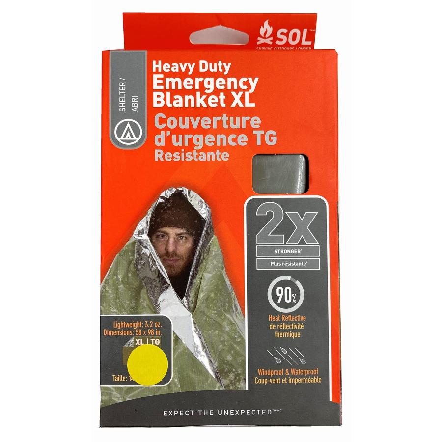 SOL ヘビーデューティ エマージェンシーブランケット 12518 : SHOP EVERGREEN - 通販 - Yahoo!ショッピング