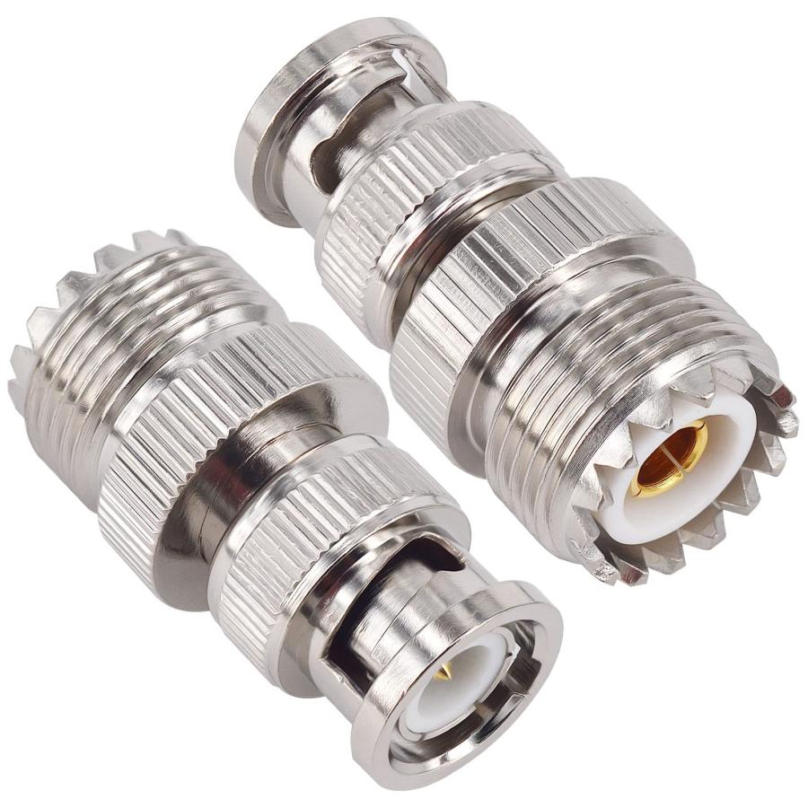 leeyovk BNC M型変換コネクター BNCオス ⇔ M型メス BNCP-MJ 変換 RF 同軸コネク : SHOP EVERGREEN - 通販 - Yahoo!ショッピング