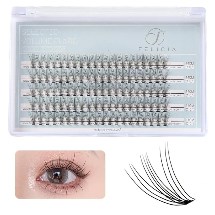 FELICIA 部分つけまつげ ナチュラル マツエク セルフ 束 つけまつげ 部分 DIY ま : SHOP EVERGREEN - 通販 ...