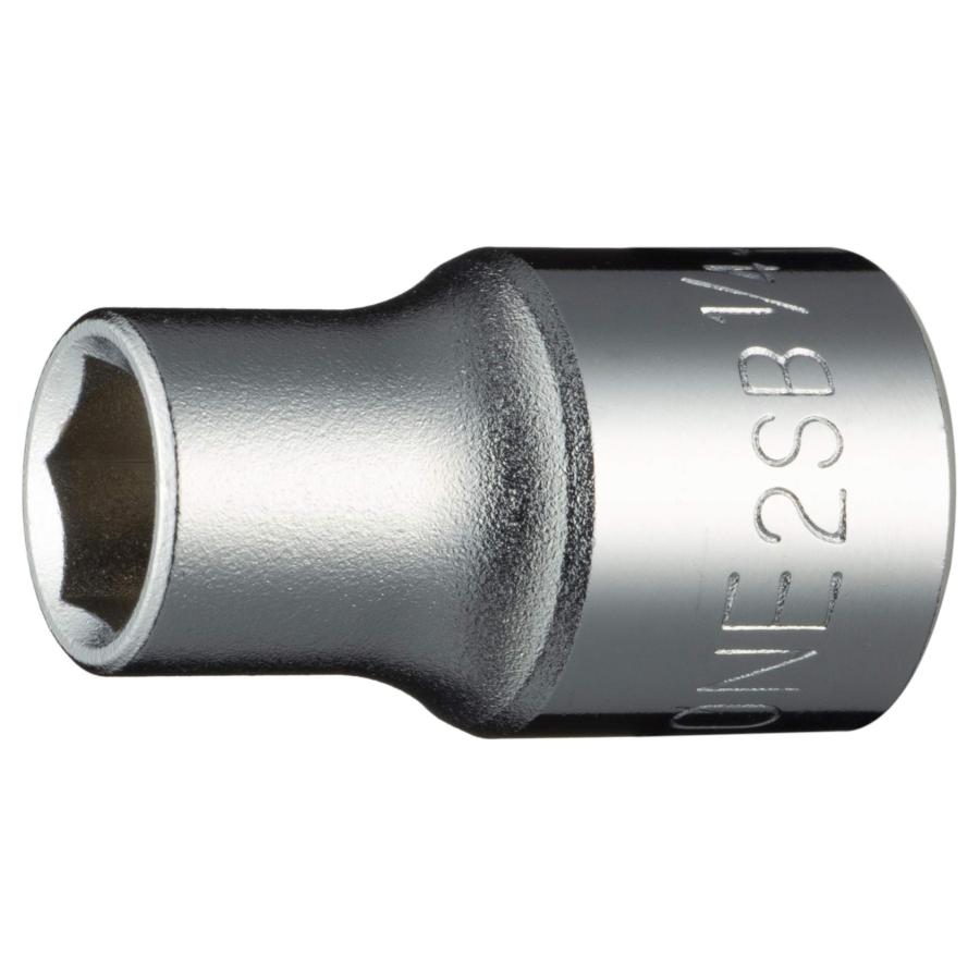 トネ(TONE) ソケット(6角) 2SB-08 差込角6.35mm(1/4") 二面幅1/4inch インチ : SHOP EVERGREEN - 通販 - Yahoo!ショッピング
