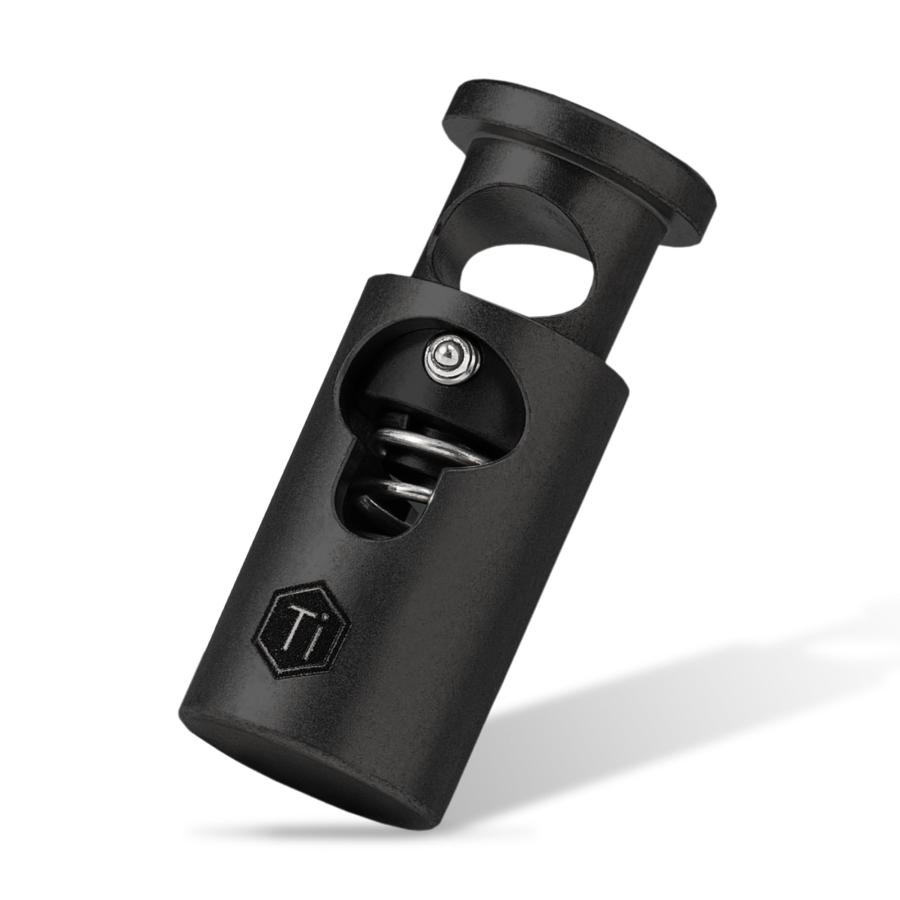 KeyUnity KB02 チタンコードストッパー コードロックコードストッパー 紐止め 樽 : SHOP EVERGREEN - 通販 - Yahoo!ショッピング