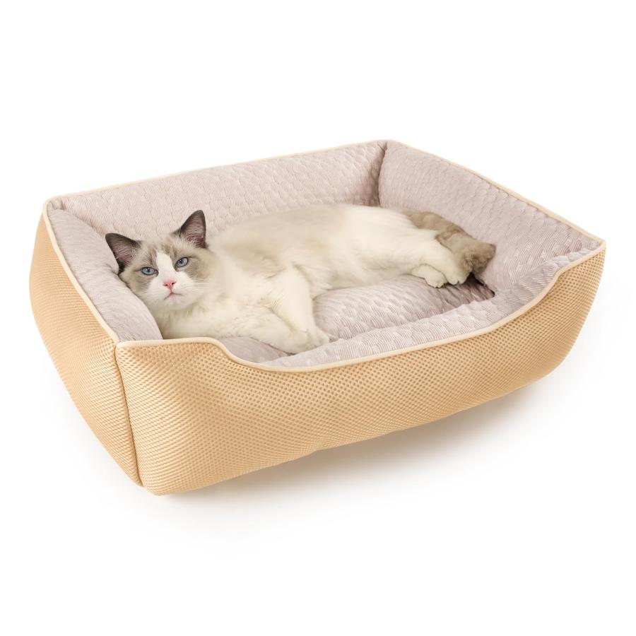 Peto-Raifu 猫 ベッド 犬 ひんやり ペットベッド ペットクッション 夏用 : SHOP EVERGREEN - 通販 ...