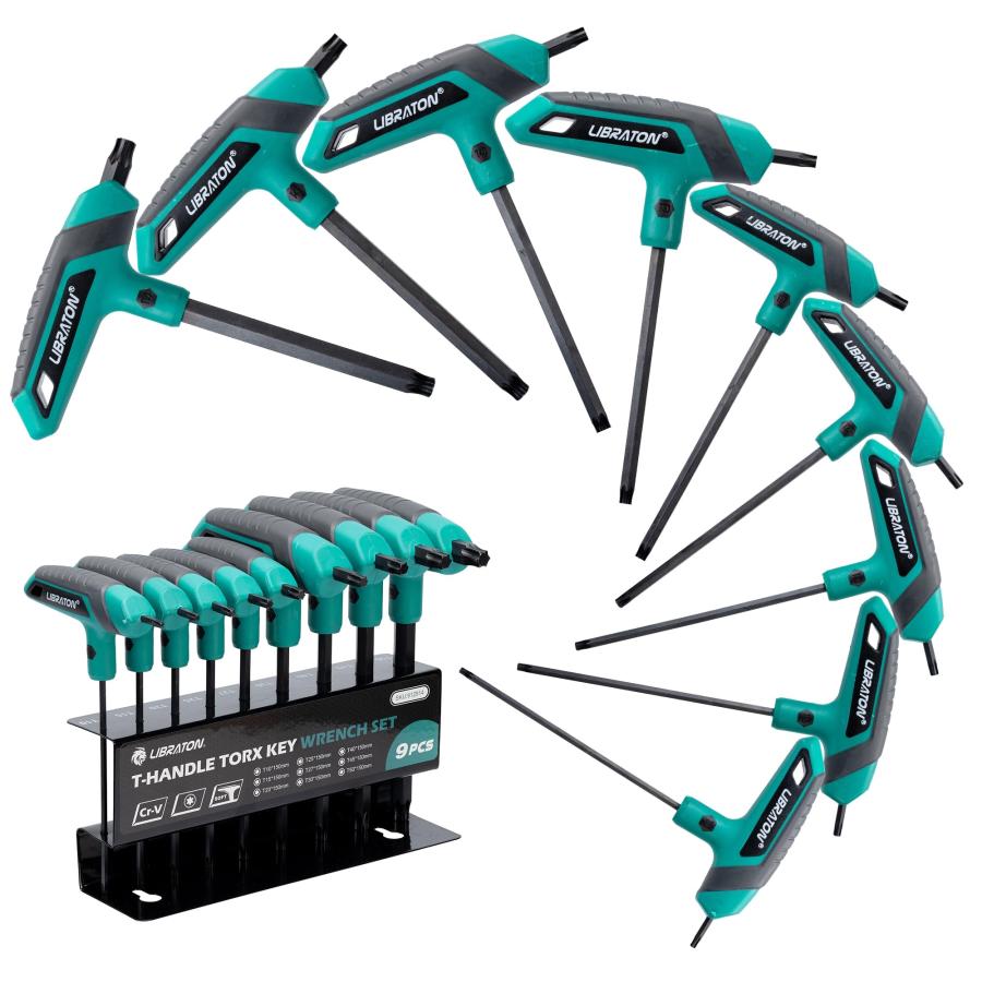 LIBRATON 星型レンチセット T型ハンドルレンチセット T10-T50 9本組 トルクスド : SHOP EVERGREEN - 通販 - Yahoo!ショッピング