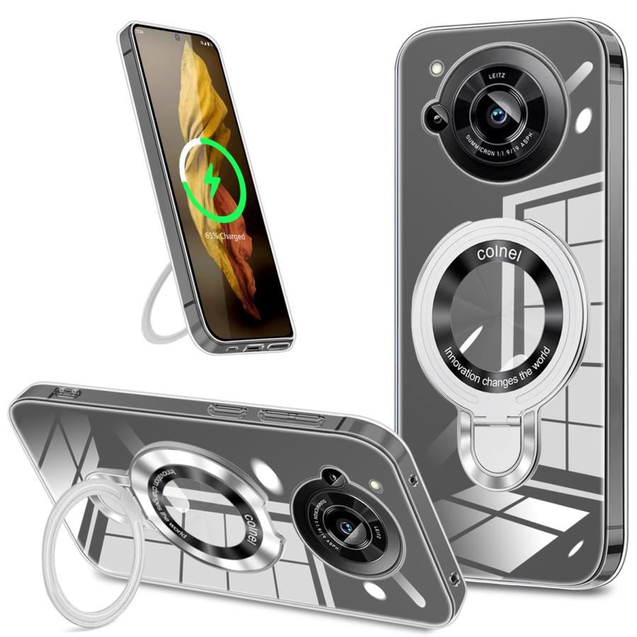 Sharp Aquos R7 A202SH ケース クリア tpu MagSafe対応 リング付き SH- : SHOP EVERGREEN - 通販 - Yahoo!ショッピング