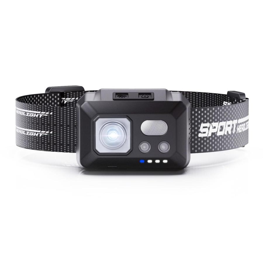 Tebool ヘッドライト Type-C充電式 大容量1800mAh 高輝度 LED 1000ルーメン 手振 : SHOP EVERGREEN - 通販 - Yahoo!ショッピング