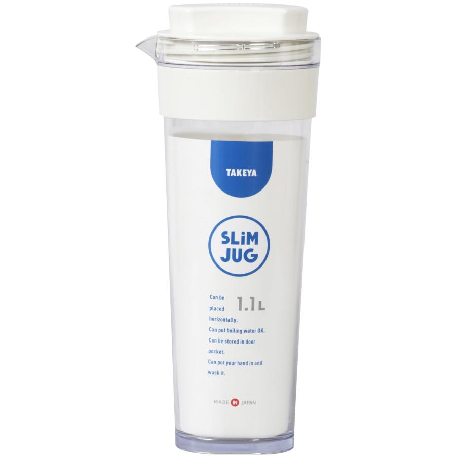 タケヤ化学工業 TAKEYA スリムジャグII 1.1L ミルクホワイト 耐熱100度 横置きOK : SHOP EVERGREEN - 通販 - Yahoo!ショッピング