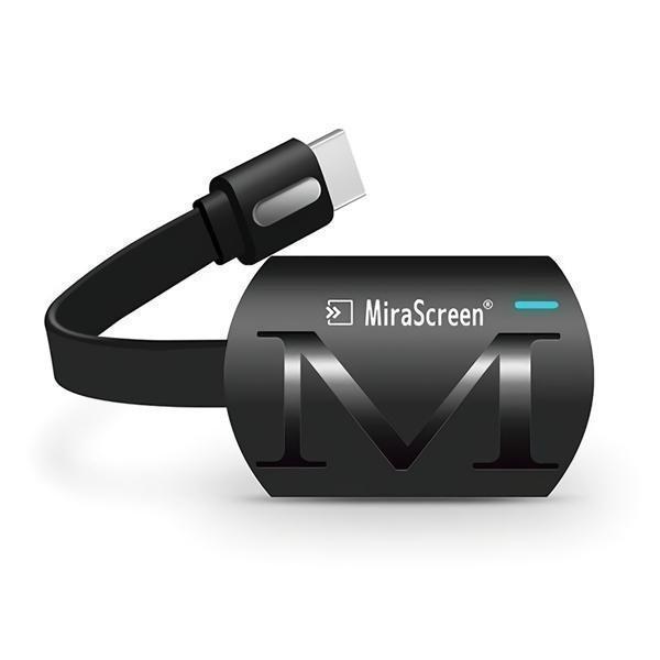 Mirascreen フルHD HDMI ワイヤレス ミラーキャスト スマートフォン タブレット ミラーリング WIFI iPhone Android windows Mac OSX ...