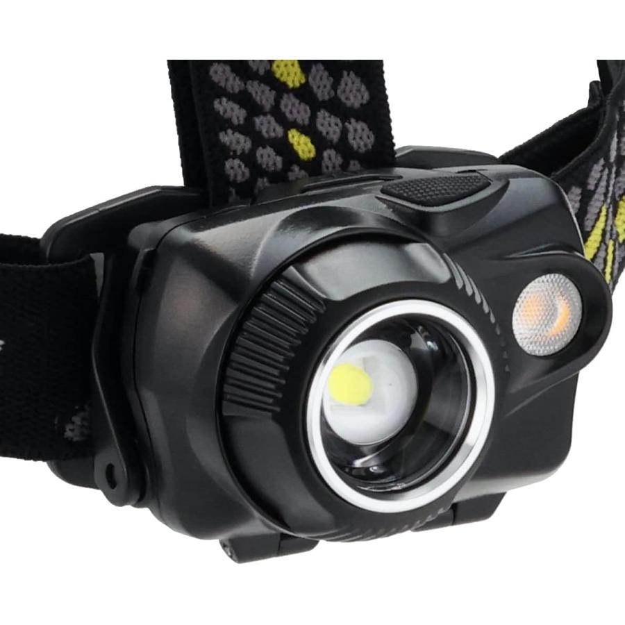 GENTOS GENTOS(ジェントス) LED ヘッドライト USB 充電式 電池式 兼用 270~700ルーメン 釣り 自転車 登山 災害 ダブルスター キャンプ アウトドア WS ...