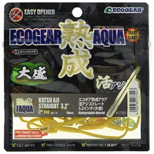 エコギア(Ecogear) 熟成アクア 活アジストレート 3.2"(大盛) J14 黄バチ : ショップマルチ - 通販 - Yahoo!ショッピング