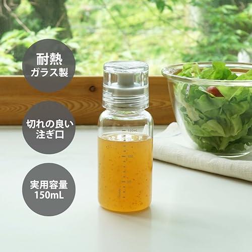 HARIO(ハリオ) ドレッシングボトルスリム 150ml 熱湯使用可能 ペールグレー DBSN-150-PGR : ショップマルチ - 通販 - Yahoo!ショッピング